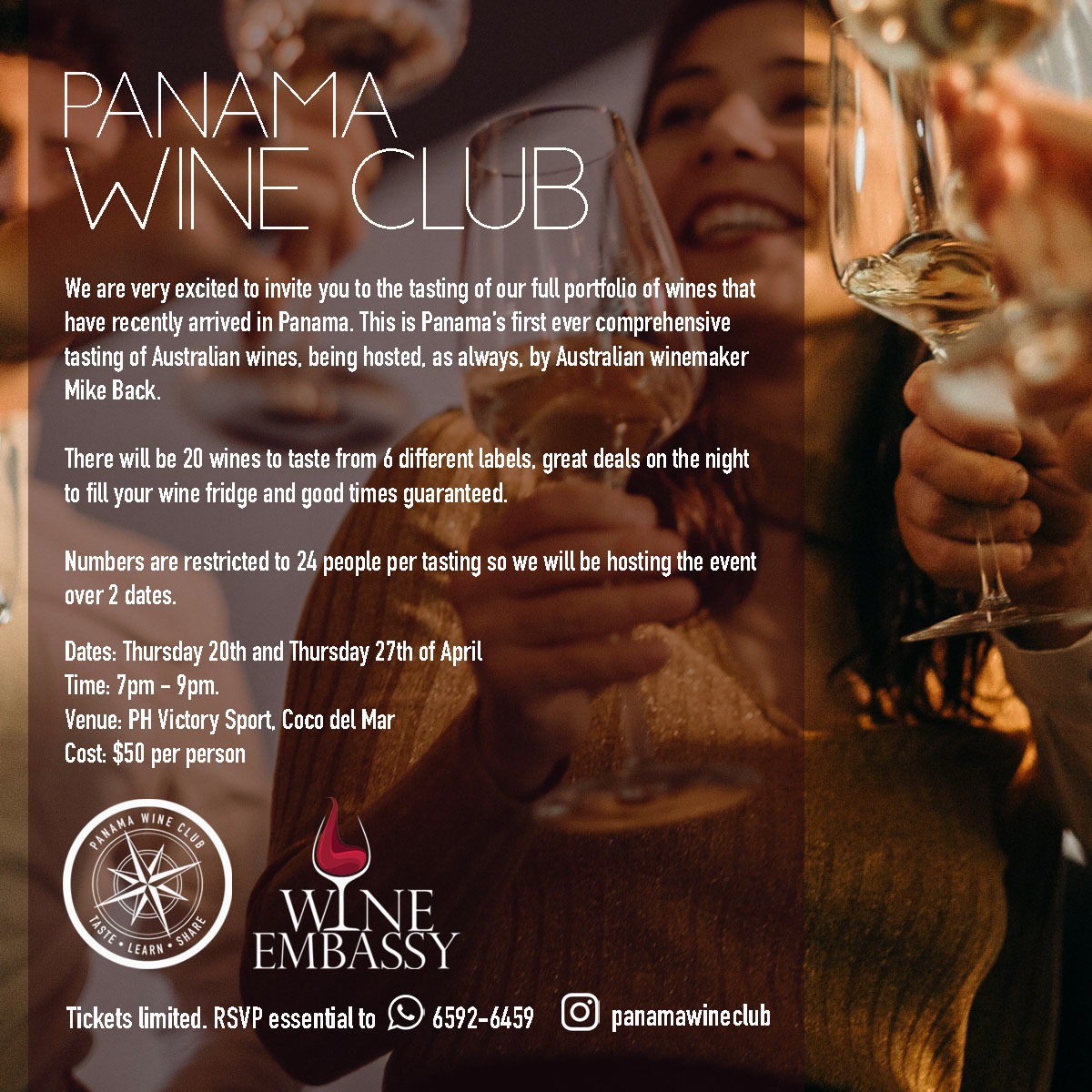 Panama Wine Club April 2023 – Wine Embassy